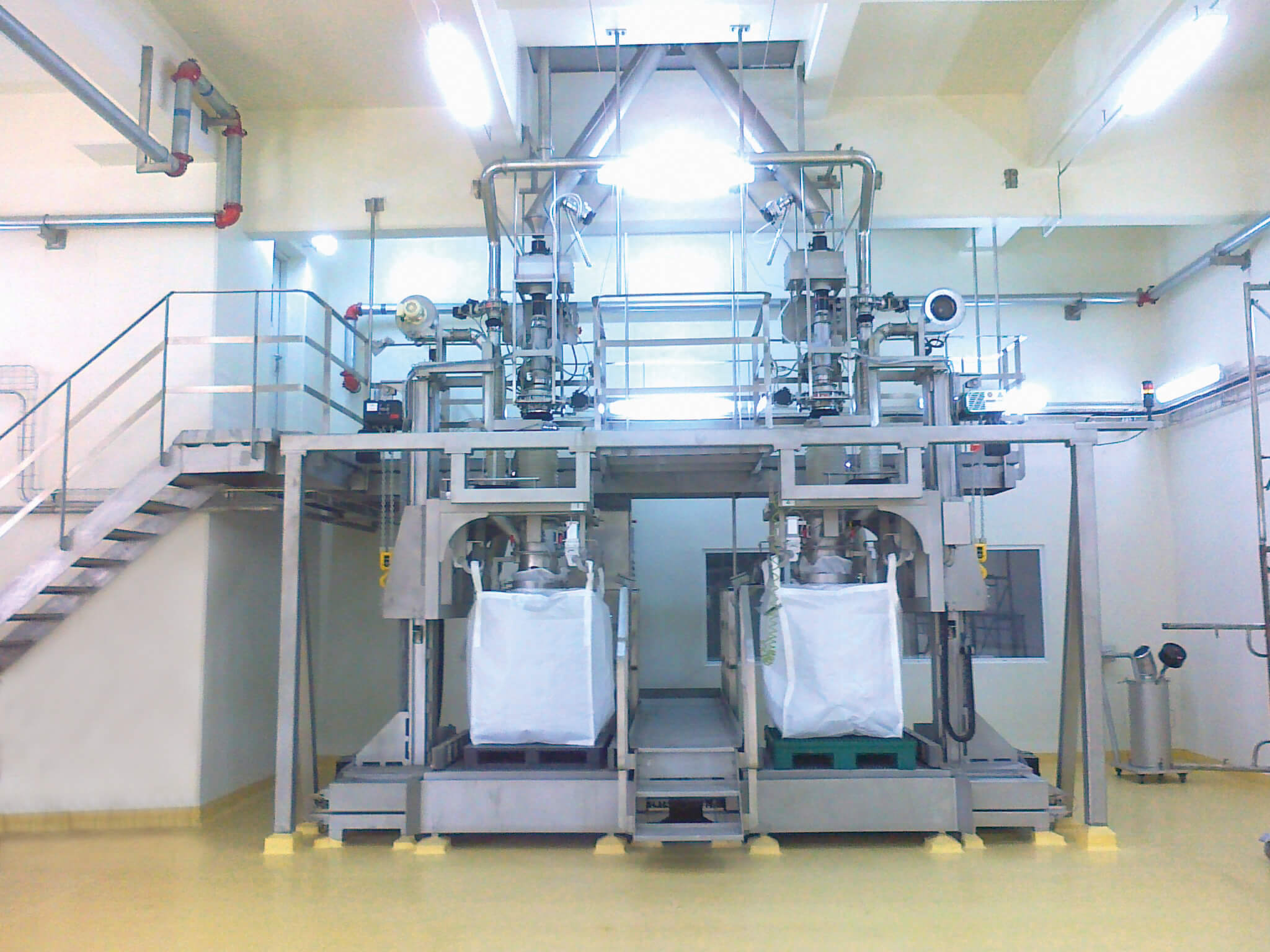 Big Bag filling and unloading stations - Lybover